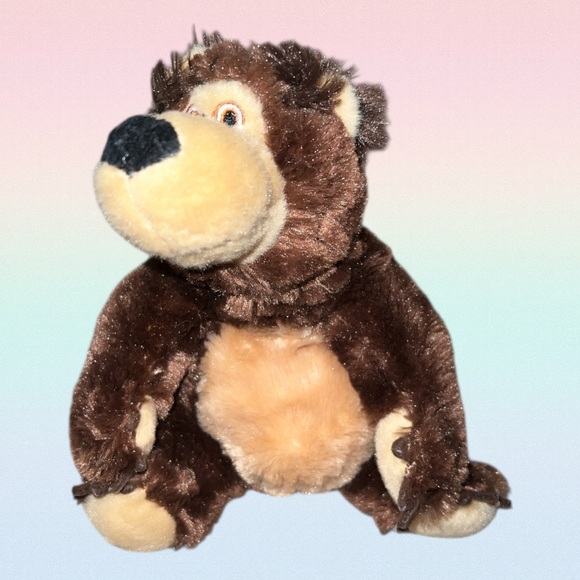 pms | Toys | Masha And The Bear Stuffed Animal Plush Embroidered Eyes 9 ...